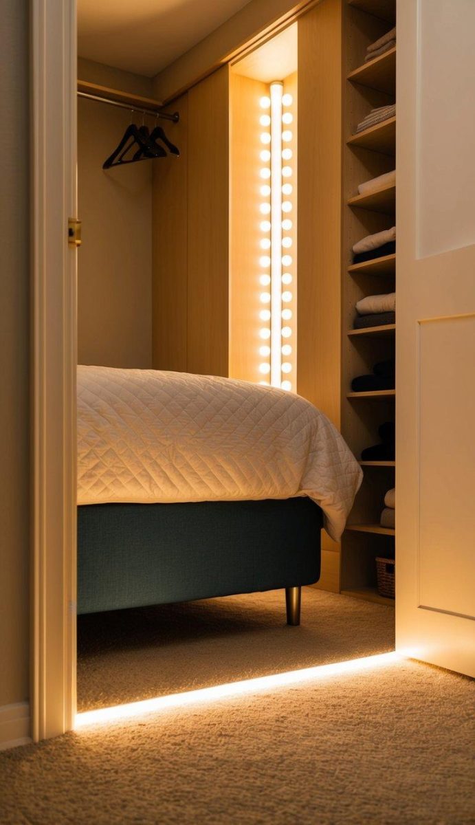 20 Brilliant Bedroom LED Lighting Ideas | Relixiy Blog