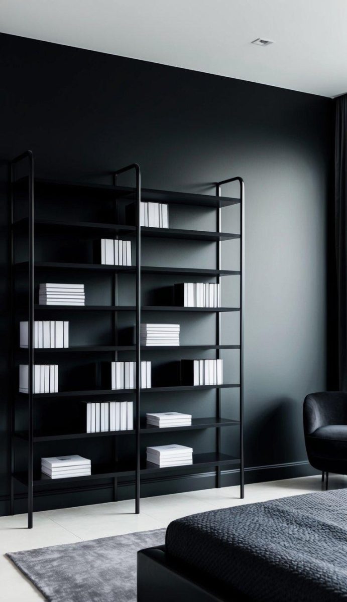 20 Best Black Bedroom Ideas For A Cozy Dark Space | Relixiy