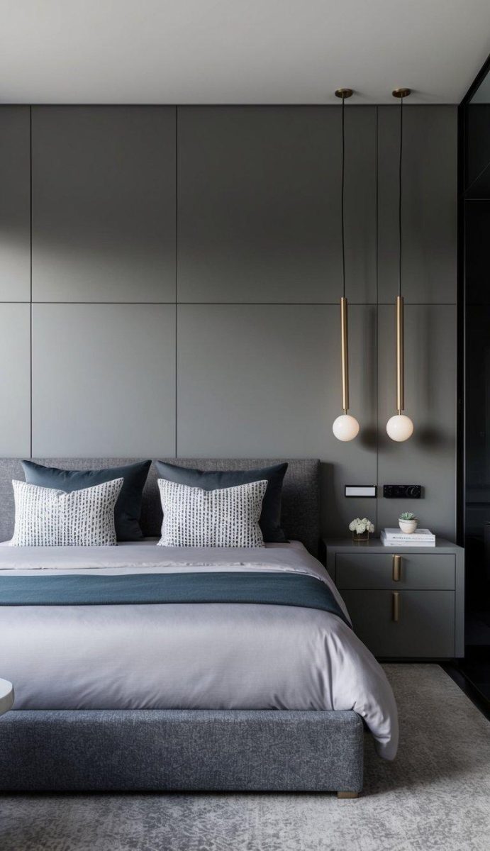20 Stunning Grey Bedroom Ideas to Inspire You | Relixiy