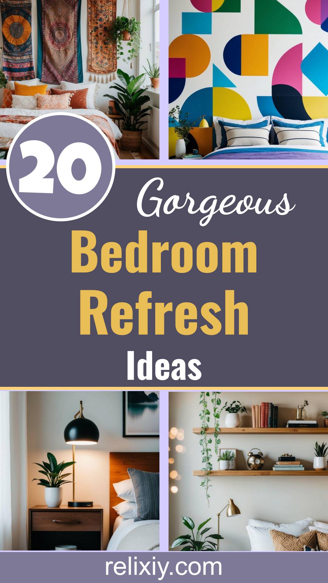 20 Gorgeous Bedroom Refresh Ideas For 2025 | Relixiy