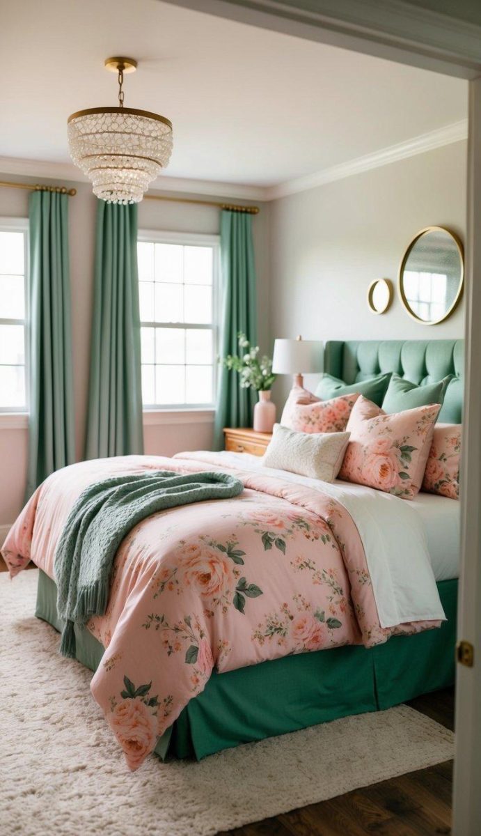 20 Sage Green And Pink Bedroom Ideas for a Dreamy Makeover | Relixiy Blog