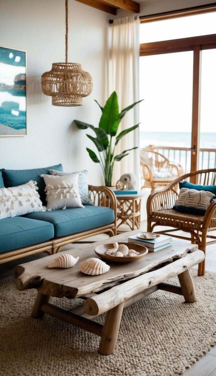 21 Stunning Boho Coastal Living Room Ideas | Relixiy Blog
