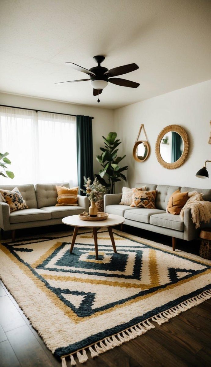 21 Chic Boho Mid-Century Modern Living Room Ideas | Relixiy Blog